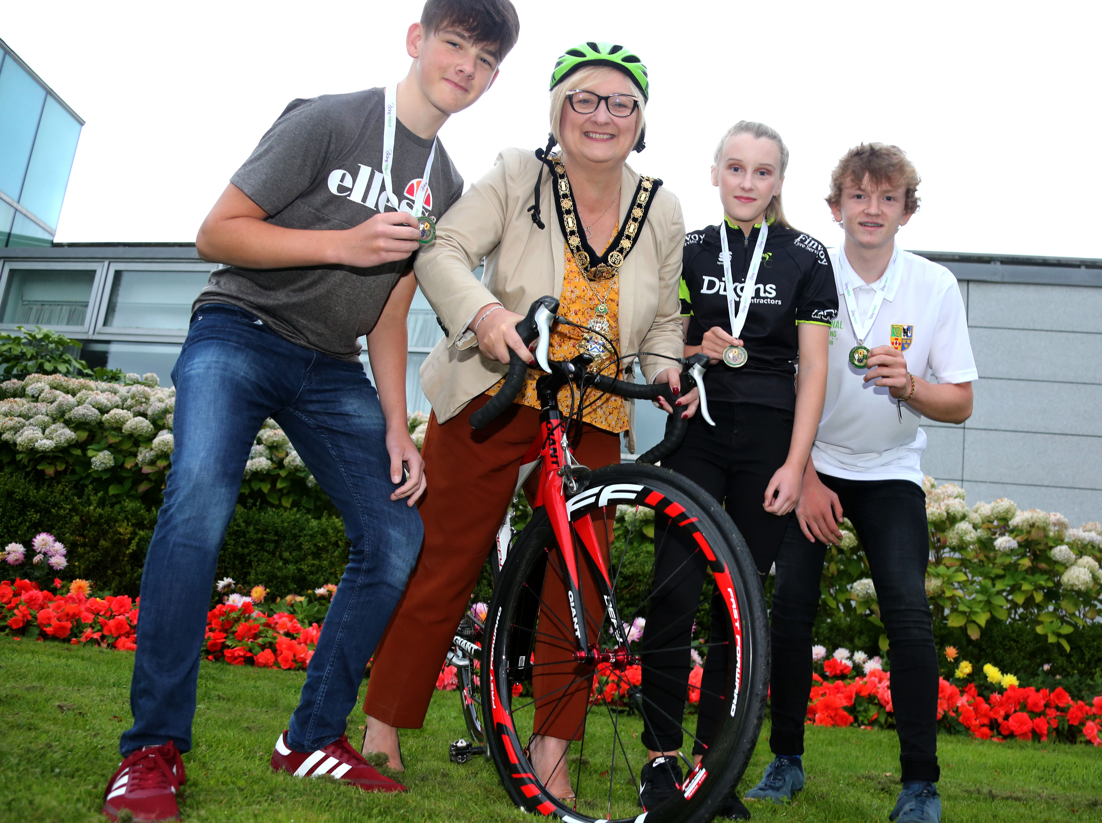 Civic reception for cycling clubs - Causeway Coast & Glens Borough Council